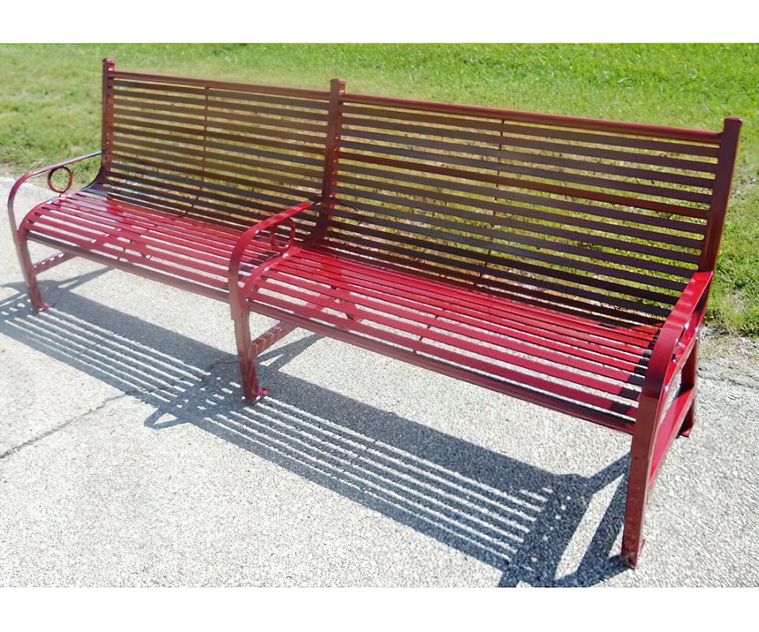8ft Park Avenue Series Park Bench - Park Decor