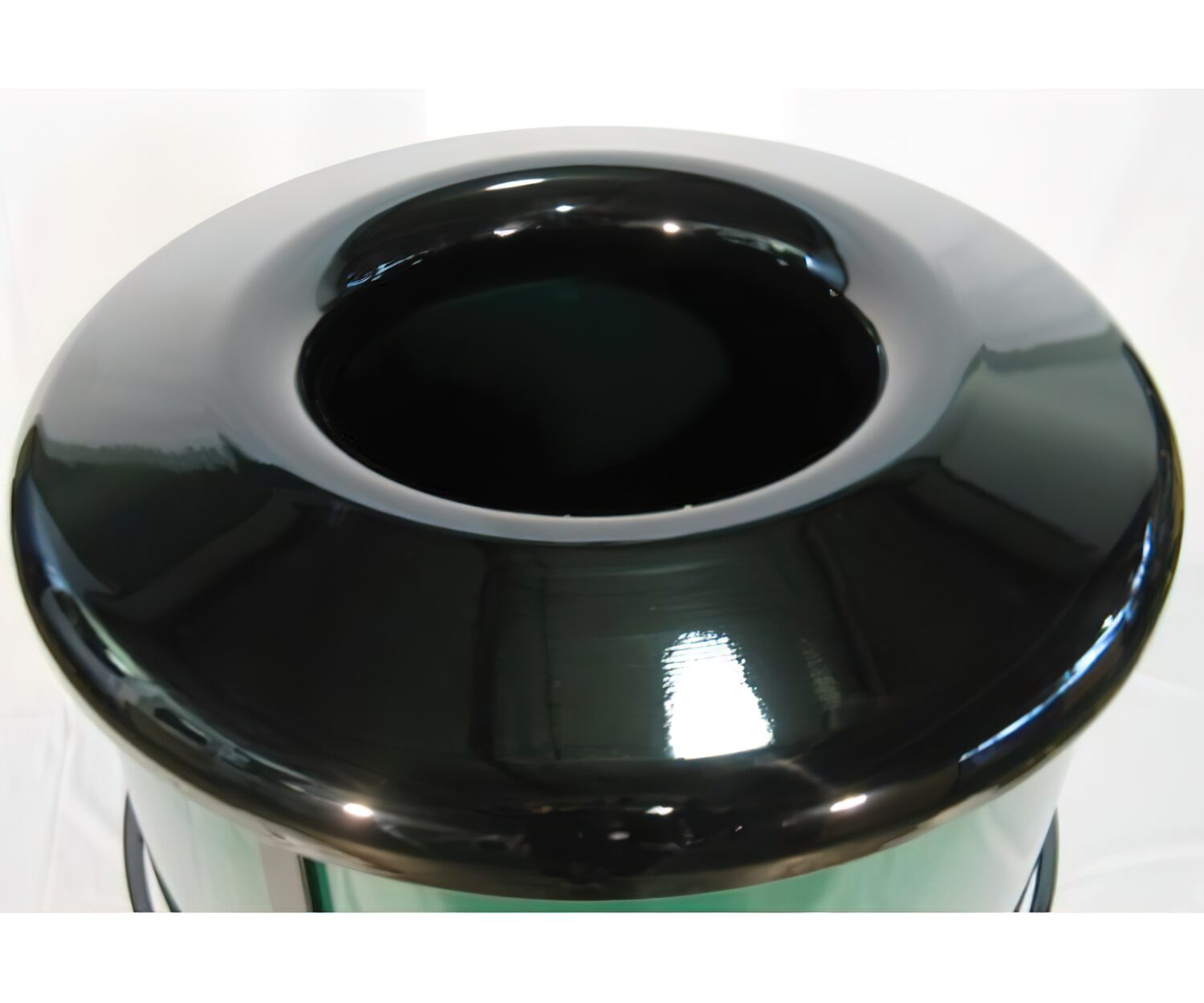 Small Steel Trash Receptacle Replacement Top - Park Decor